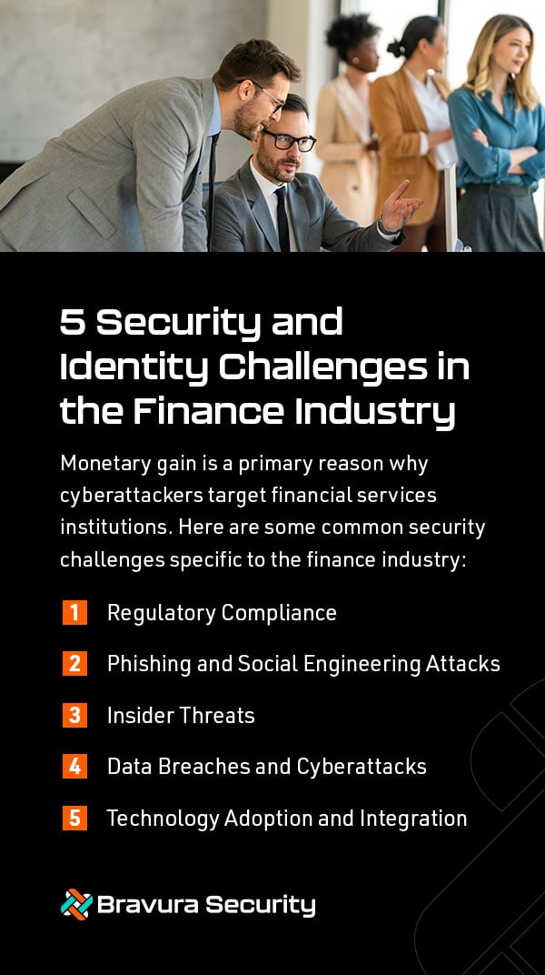 5 Identity Security Challenges in the Finance Industry