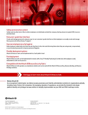 Enterprise Password Management Software Bravura Safe